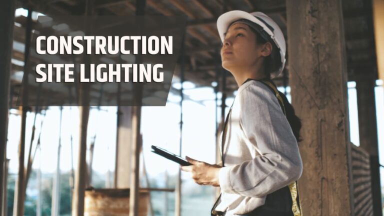 Different Types of Construction Site Lighting and What They Offer ...